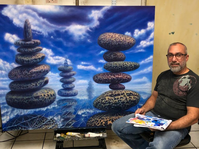 Ramses Llufrio: Entre cielo y tierra - Andrés Isaac Santana